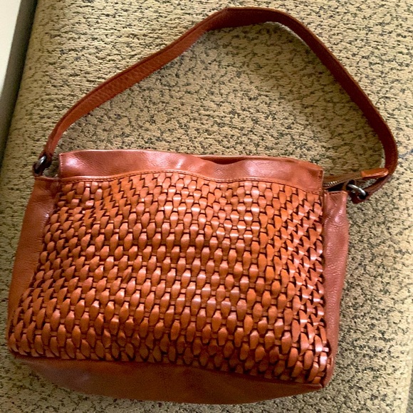 Bags | Marta Ponti Leather Handbag | Poshmark